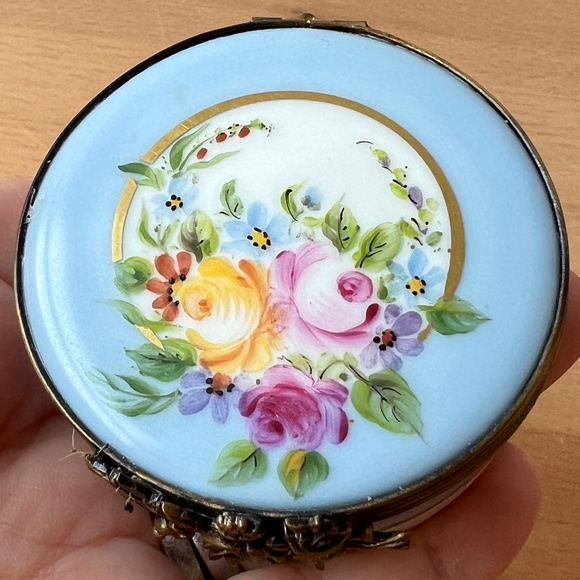 Limoges | Accessories | Antique Vintage Limoges France Porcelain Pill ...